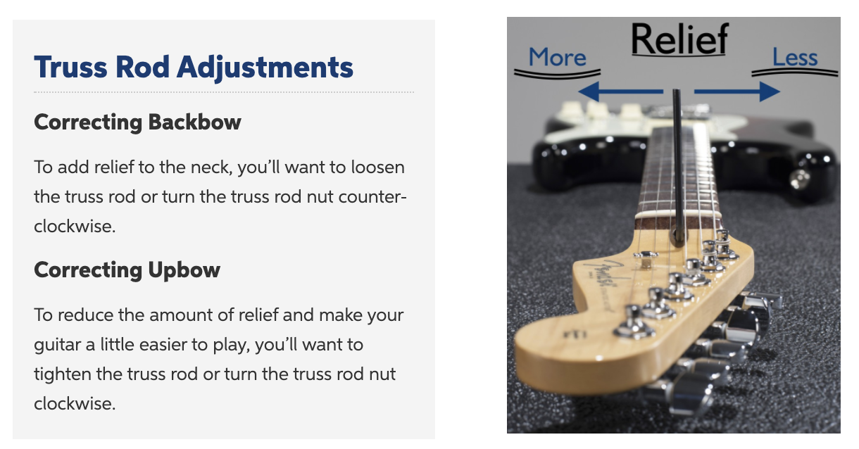 Telecaster / Stratocaster setup guide – Guitarhacking